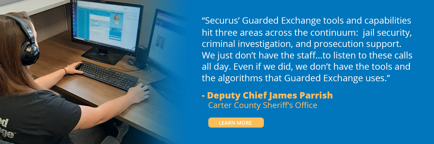 Securus Technologies - Connecting What Matters - Technology Solutions